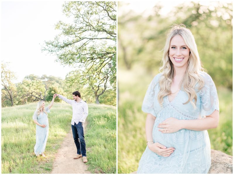 Christy & David - Spring Maternity Photo Session - Shelepova Photography