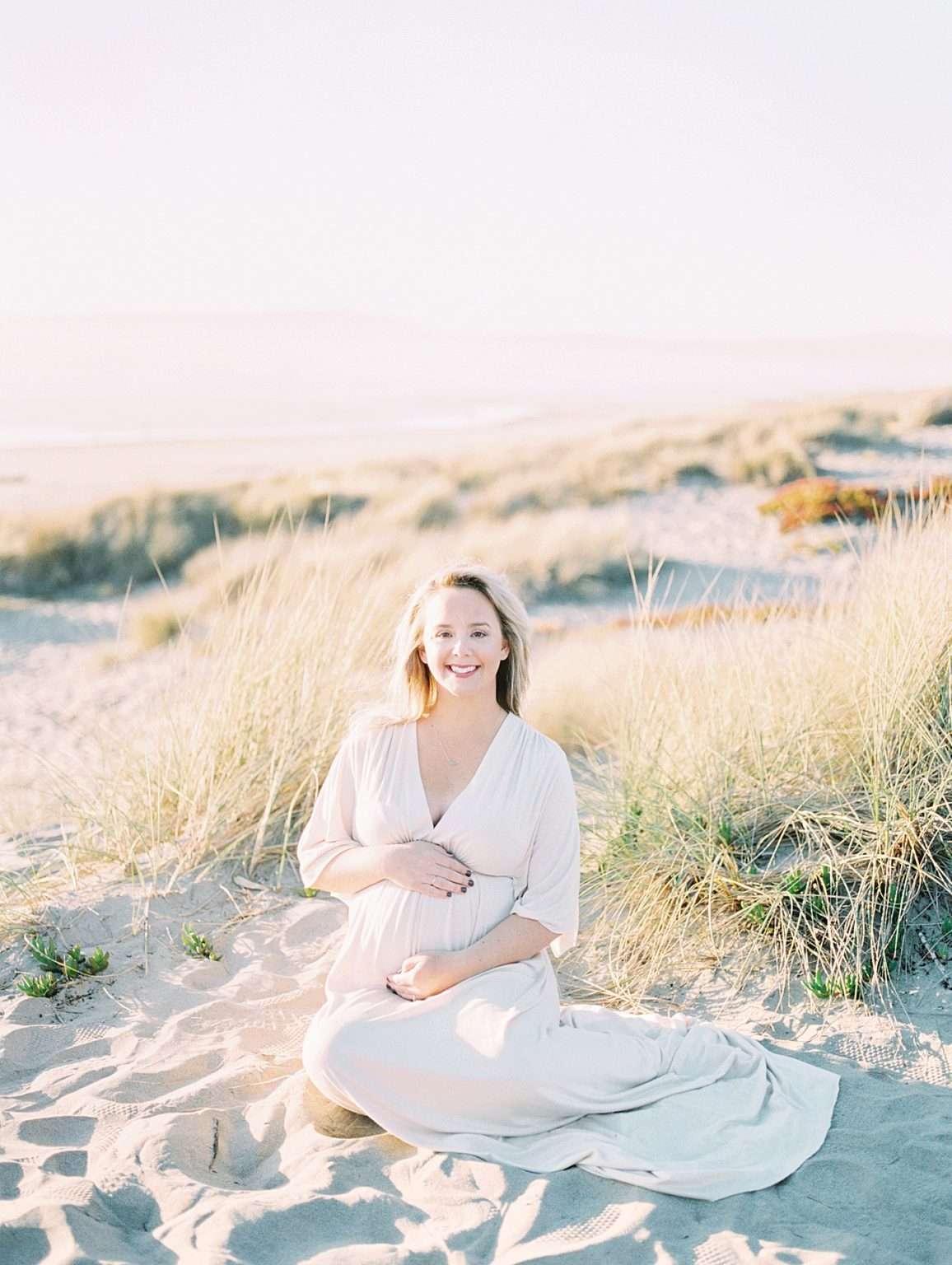 Jordan - Sunset Beach Maternity Photoshoot - Shelepova Photography