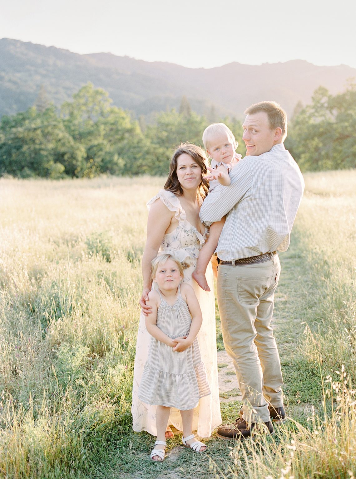Danville Family Photographer - Spring Family Photoshoot
