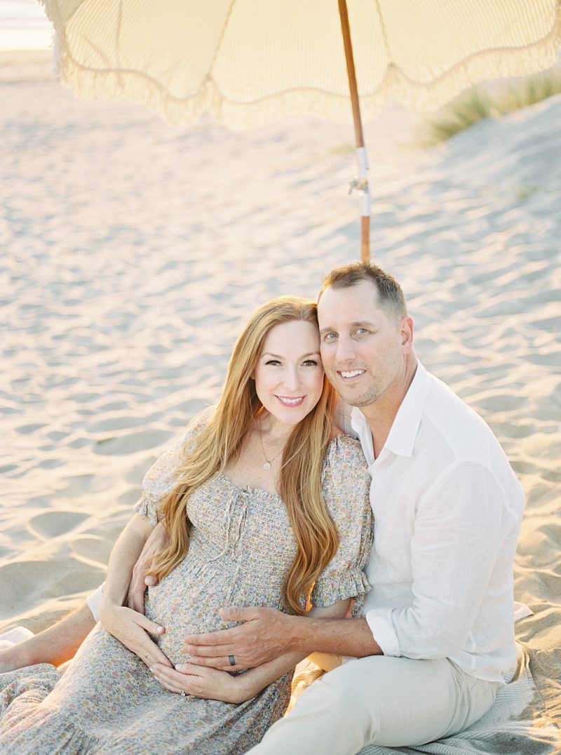Bay Area Beach Maternity Photoshoot - Shelepova Photography