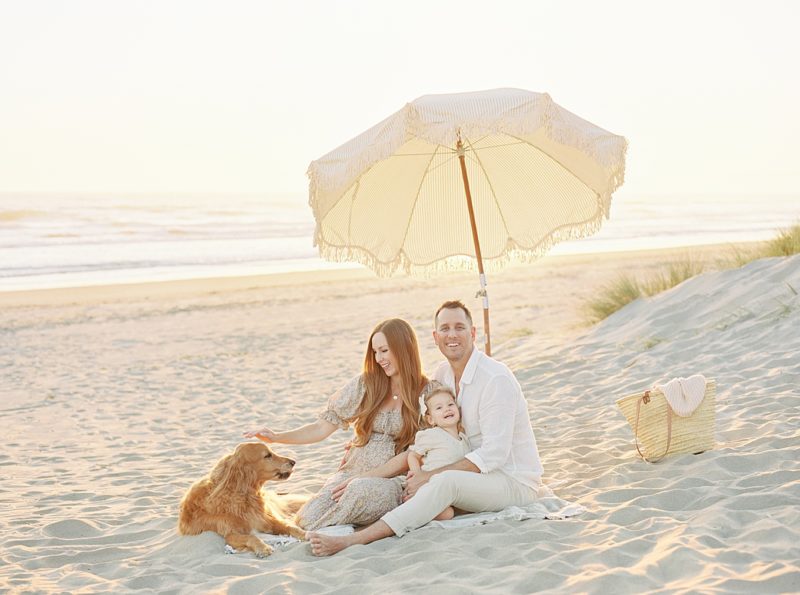 Bay Area Beach Maternity Photoshoot - Shelepova Photography